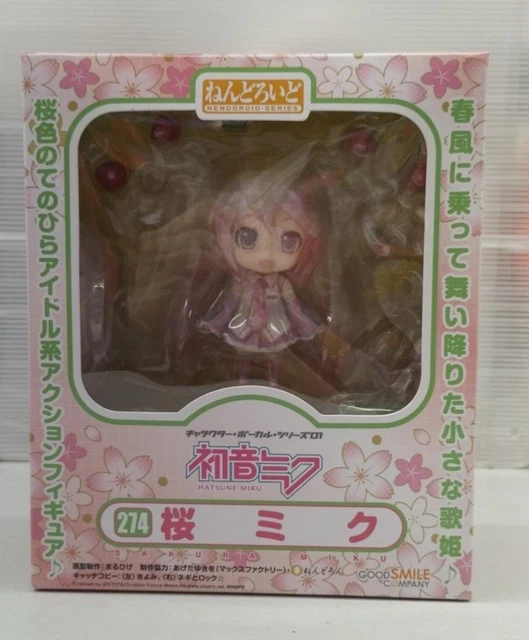 FIGURINE NENDOROID 274 Sakura Miku Good Smile neuve EUR 111,32 ...