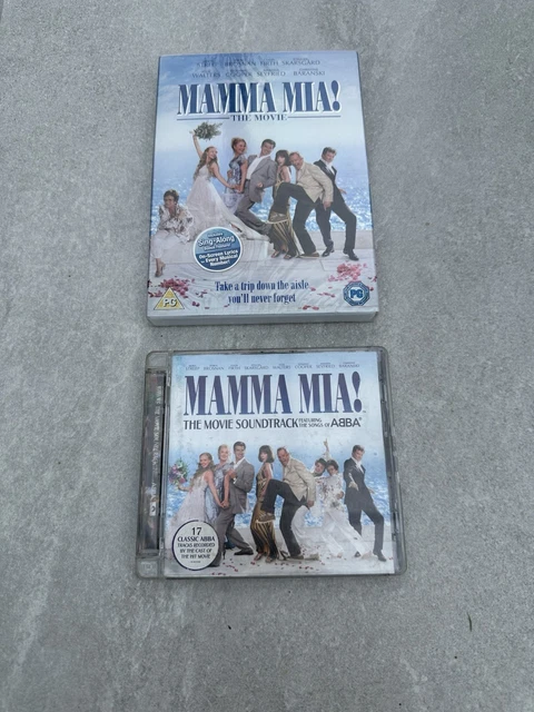 MAMMA MIA THE Movie DVD And Cd Bundle.DVD Still Sealed £2.22 - PicClick UK