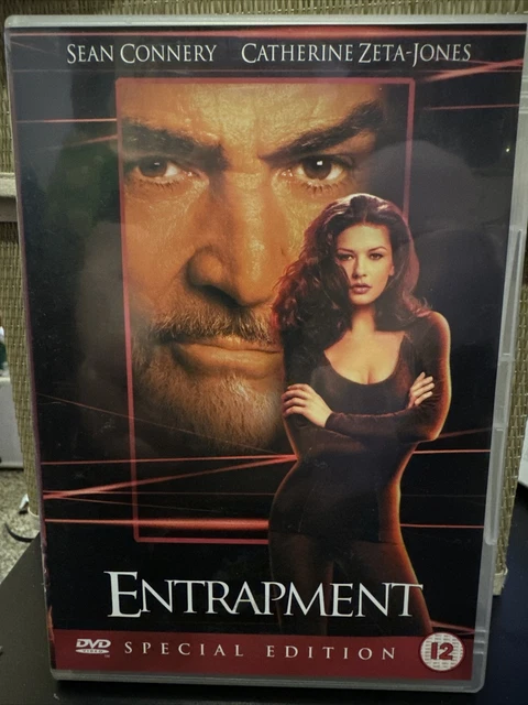 ENTRAPMENT DVD (2004) Sean Connery, Amiel (DIR) cert 12 Great Edge Of ...