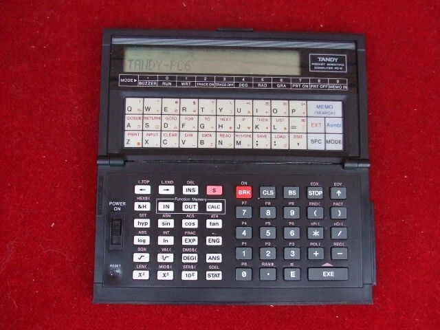 ORDINATEUR PERSONNEL TANDY PC-6 Pocket Scientific Computer de 1984 made ...