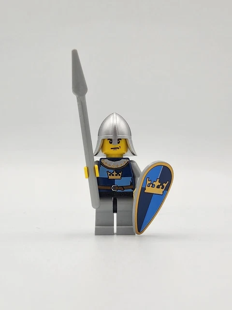 LEGO CASTLE-CROWN KNIGHT, Fantasy Era Pike Shield Minifigure EUR 9,77 ...