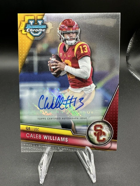 2023 BOWMAN CHROME University Caleb Williams Auto #1 EUR 224,33 ...