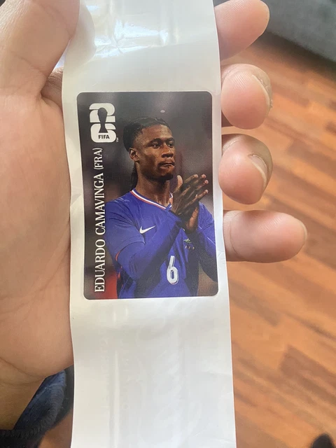 PANINI FIFA WORLD CUP 2026 Coca Cola Exclusive Stickers- Eduardo ...