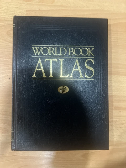 THE WORLD BOOK Atlas by Inc. Staff World Book (1992, Fast Shipping $6. ...