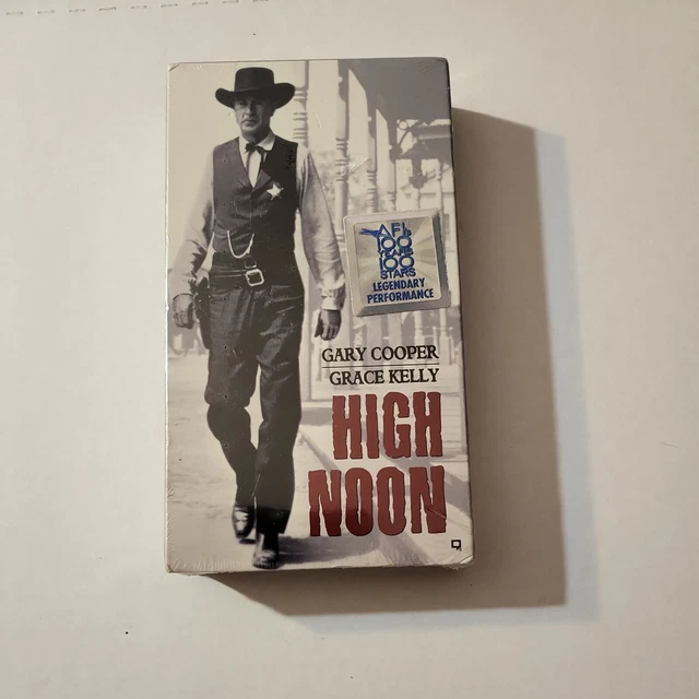 HIGH NOON (VHS, 1952) Sealed Western Gary Cooper Thomas Mitchell Grace ...