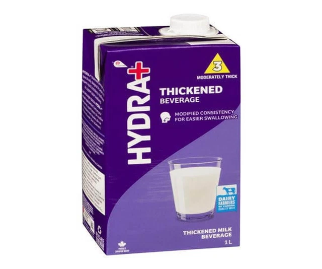 HYDRA+ MILK, IDDSI 3 Thickened Beverage, 1L/33.8 oz $9.99 - PicClick CA