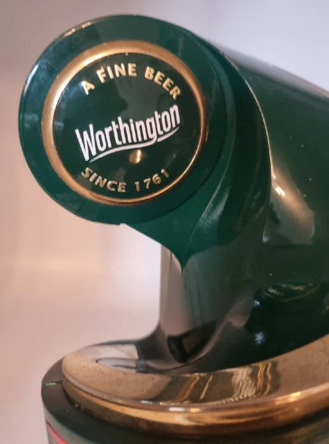 WORTHINGTON CREAMFLOW BITTER Pub Bar Font x1 Home Bar PUB MAN CAVE LOT ...