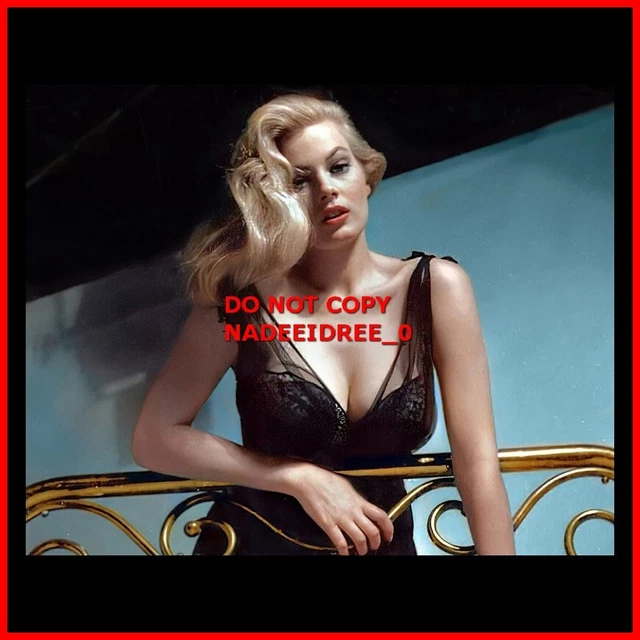 Anita Ekberg Blonde Bombshell Swedish Miss Model Actress Pin Up Sexy 8x10 Photo Eur 919