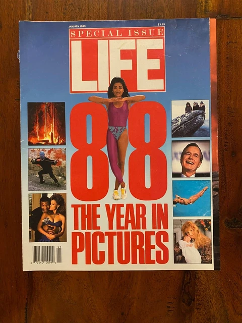 VINTAGE LIFE MAGAZINE The Year in Pictures 1988 Cover "Only" $25.00 ...