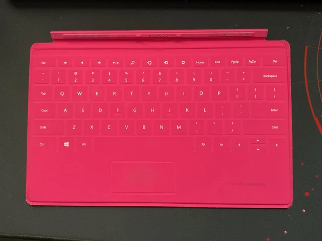 MICROSOFT SURFACE RT Keyboard FOR Microsoft Surface - Pink Rare (Model ...