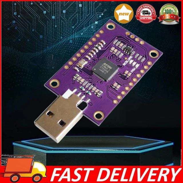 FT232H USB TO JTAG UART FIFO SPI I2C Converter Module High Speed ...