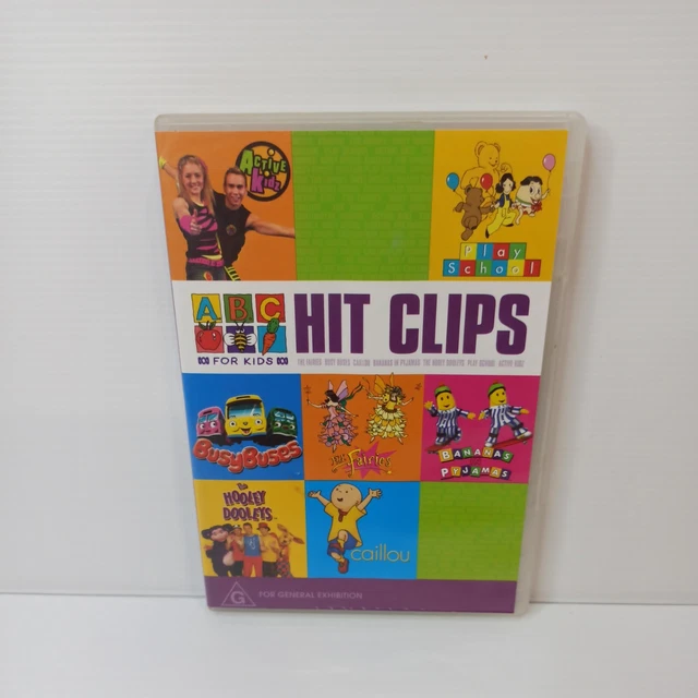 ABC FOR KIDS - Hit Clips (DVD) Music Dance Performing Arts VGC R4 Free ...