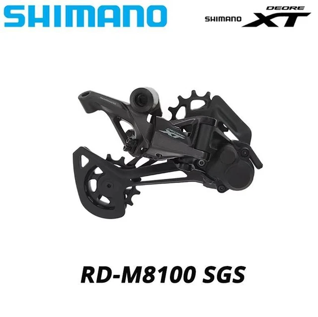 SHIMANO DEORE XT RD-M8100 Rear Derailleur 12 Speed SGS RD Long Cage Shadow RD $129.99 - PicClick AU