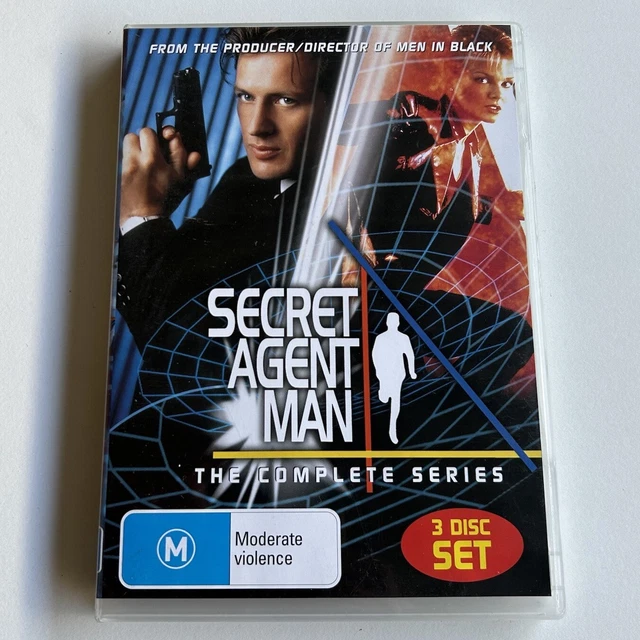 SECRET AGENT MAN The Complete Series DVD 2000 Undercover Spies Spy ...