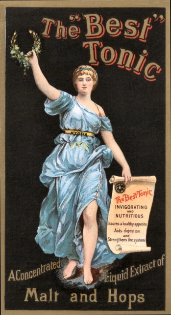 THE BEST TONIC Beer Advertisement, HYGEIA, NEW Fine Art Giclee Print £5 ...