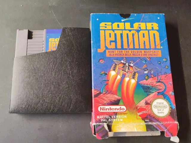 NINTENDO NES SOLAR Jetmam PAL SYSTEM (Lunar Jetman sequel) EUR 24,99 ...