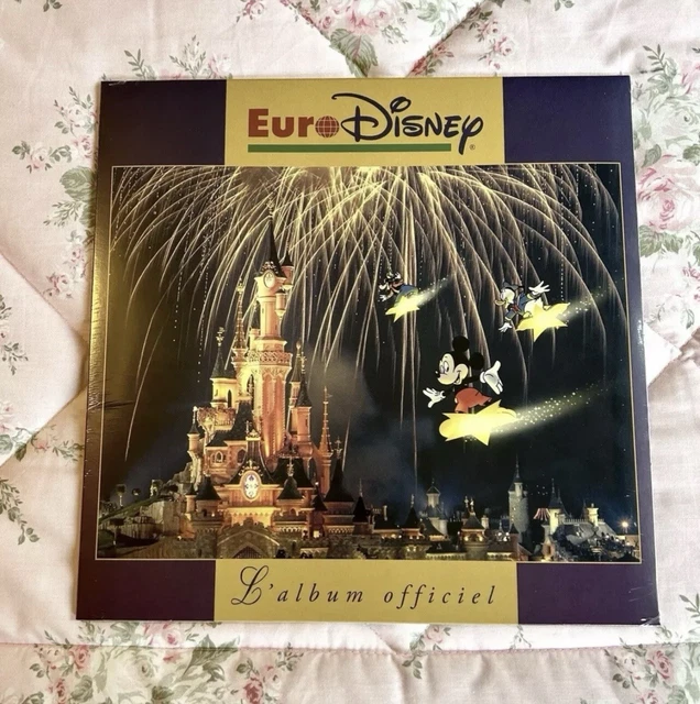 DISNEYLAND PARIS 30TH Anniversary Euro Disney Vinyl Record Limited ...