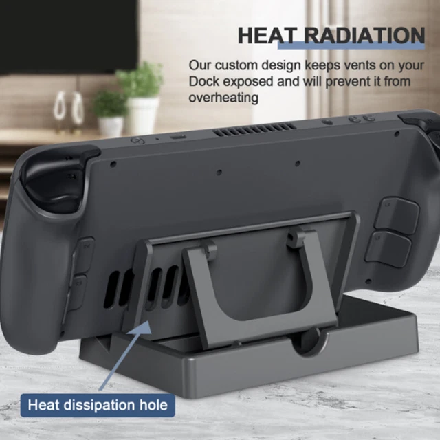 ADJUSTABLE ANGLE BRACKET for Steam Deck Game Console Base Stable Non ...