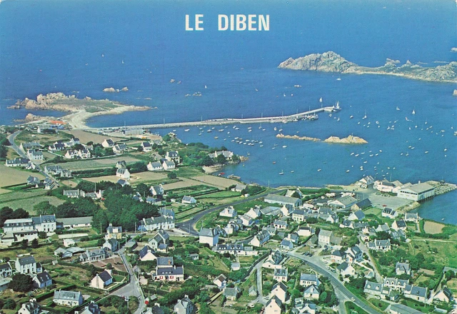 CARTE LE DIBEN en PLOUGASNOU Vue générale et aérienne EUR 2,50 - PicClick FR