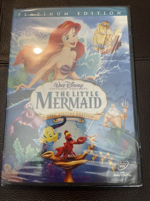 THE LITTLE MERMAID (DVD, 2006, 2-Disc Set, Platinum Edition) Vg £8.64 ...