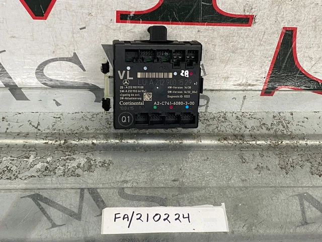 MERCEDES BENZ W212 E Class Front Door Control Module Ecu Left Side ...