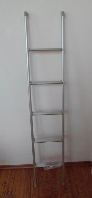 LEITER ALKOVENLEITER SCALA 5 Stufen Alu 150 cm lang Halter 91270p NEU ...