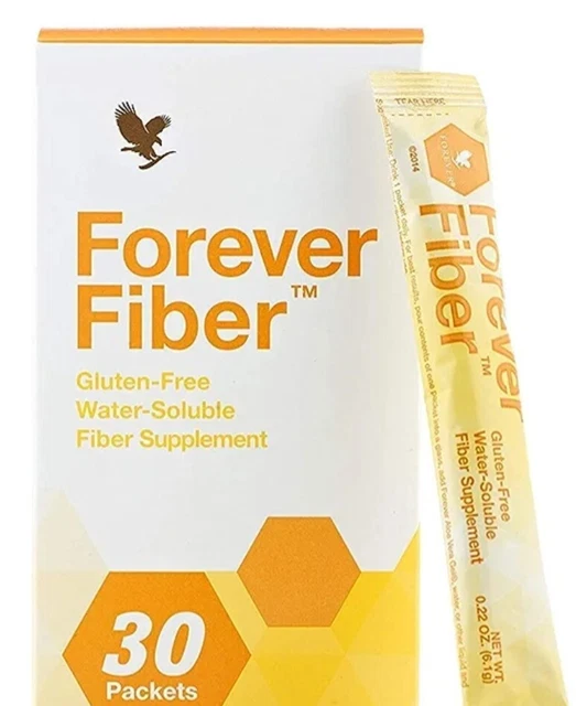 FOREVER LIVING FIBER 30 Packets in 1 box Gluten Free Food Supplement £ ...
