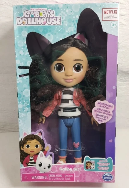 GABBY'S DOLLHOUSE GABBY Girl Doll w/ Cat Ears Dream Works Netflix Kids ...