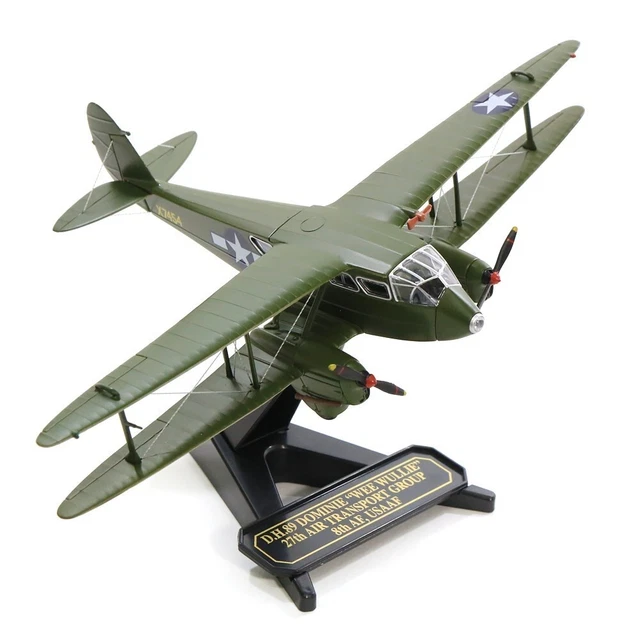 DE HAVILLAND DH.89 Dragon Rapide USAAF Aircraft Model Plane Toy Gift ...