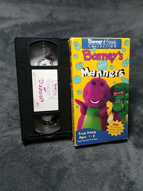 BARNEY - BARNEYS Best Manners (VHS, 1993) £9.53 - PicClick UK