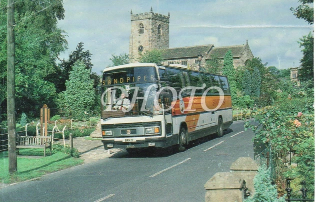 RIBBLE MOTOR SERVICES LEYLAND TIGER BUS 1001 6x4 POSTCARD 1982 £1.00 ...