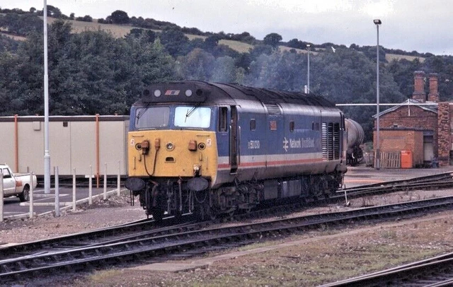 35MM ORIGINAL SLIDE BR British Railways Diesel Loco Class 50030 Exeter ...