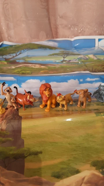 DISNEY LION KING Guard Simon Pumbaa Simba Bunga Janja BESHTE Figures ...