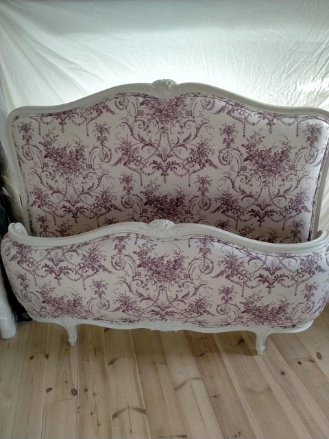 VINTAGE FRENCH LOUIS XIV style Demi Corbeille bed £795.00 - PicClick UK