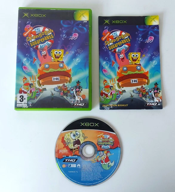 THE SPONGEBOB SQUAREPANTS Movie - Original Microsoft Xbox, Boxed ...