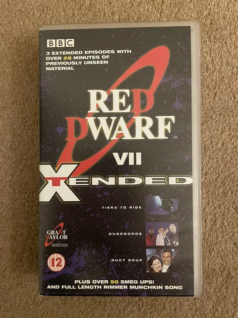 RED DWARF VII Xtended - Craig Charles, Chris Barrie PAL VHS Video £2.50 ...