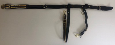 BRITISH ROYAL AIR Force RAF Officers Sword Belt and slings (size ...
