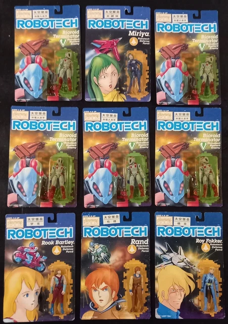 BIOROID TERMINATOR 1990'S MOC Rook Roy Robotech - Harmony Gold figures ...