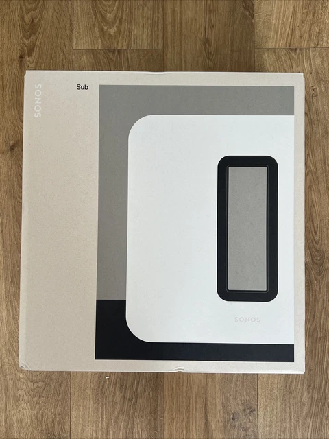 SONOS SUB GEN3 - White Wireless Active Subwoofer Surround sound Cinema ...