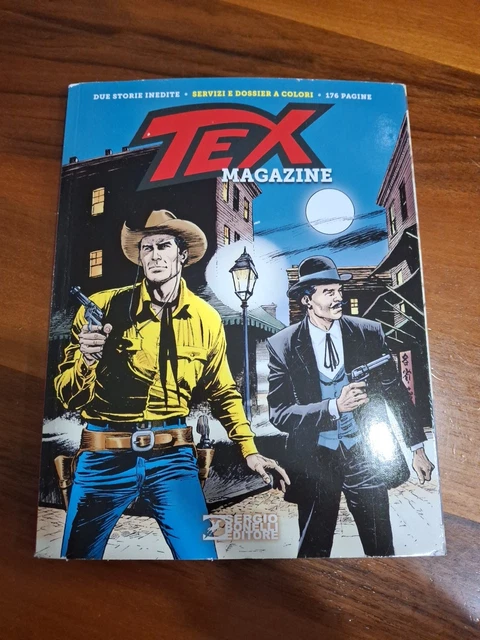 TEX MAGAZINE 2025 con due storie inedite sergio bonelli editore ...