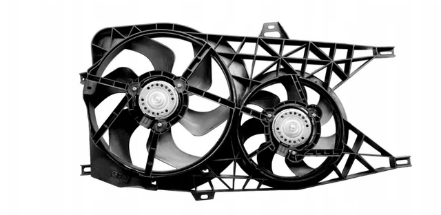 RADIATOR & CONDENSER Cooling Fan Vivaro A 2,0 2,5Dci 2002-2014 93854114 ...