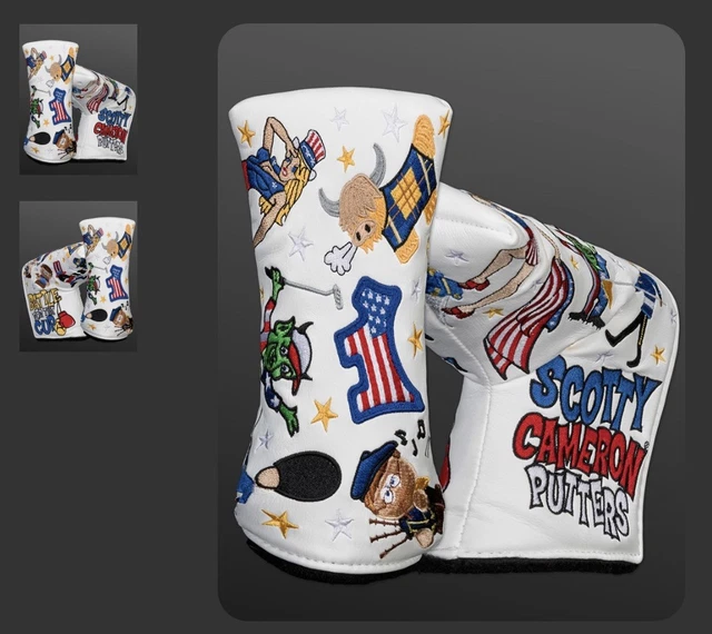 SCOTTY CAMERON 2025 Ryder Cup Battle For The Cup Mid Mallet Headcover ...