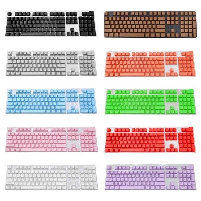 DESKTOP COMPUTER MECHANICAL Blank Keycaps Keyboard Keycaps Keyboard ...