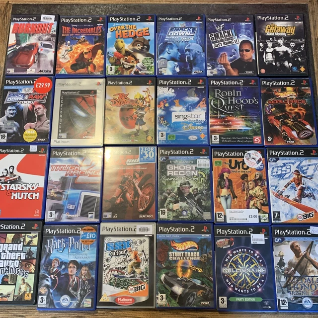 24 PS2 PLAYSTATION 2 Games Bundle £29.00 - PicClick UK