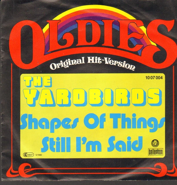 BEAT-7&-SINGLE-45- YARDBIRDS- SHAPES Of Things/Still I`m Sad- Mint EUR 4,99 - PicClick IT