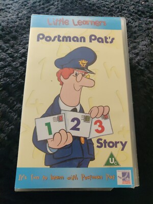 LITTLE LEARNERS - Postman Pat's 123 Story (VHS, 2000) £4.00 - PicClick UK