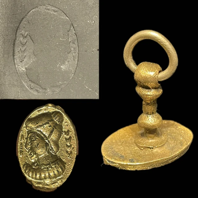 RARE ANCIENT NEAR Eastern Bronze Mesopotamia Stamp Seal (2) £0.99 ...