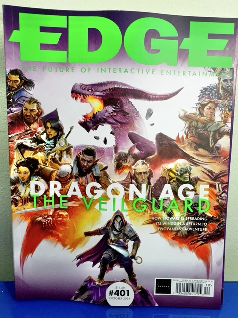 DRAGON AGE THE Veilguard Edge Magazine Issue #401 October 2024 £15.17 ...