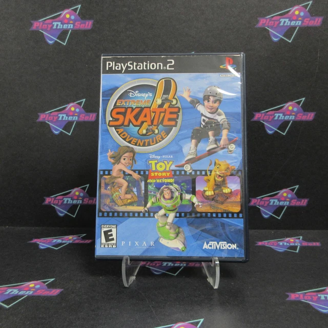 DISNEY'S EXTREME SKATE Adventure PS2 PlayStation 2 AD + Reg Card ...
