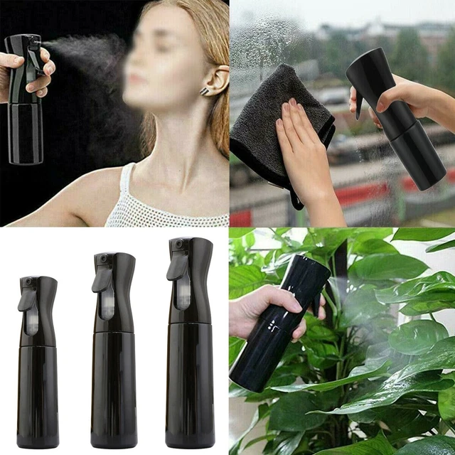 200/300/500ML SPRAY BOTTLE Fine Ultra Mist Spray Water Sprayer Hair ...